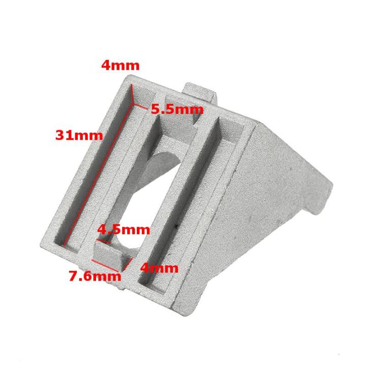 helper Suleve AJ40 4Pcs Corner Bracket Cast Aluminum Angle Corner Joint ...