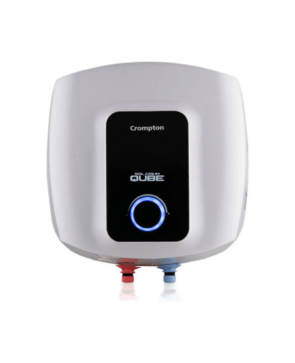 Crompton 15 L Storage Water Geyser (ASWH-2415 Solarium Qube, White ...