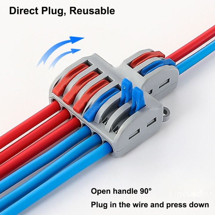 Quick Electrical Cable Splice Mini Quick Terminal Block Universal ...