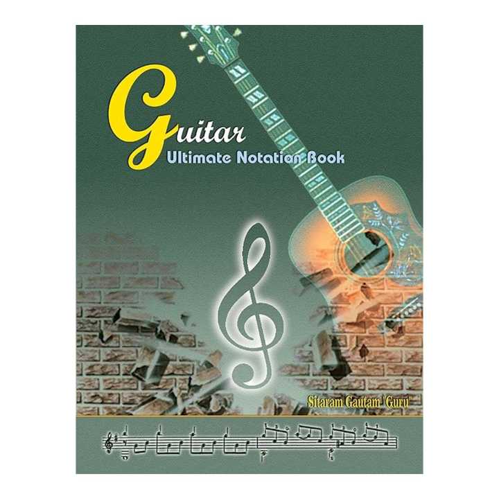 Guitar Ultimate Notation Book | Daraz.com.np