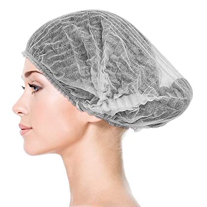 Disposable Cap Stretchable White Caps - Head Cover Hair For Cooking ...