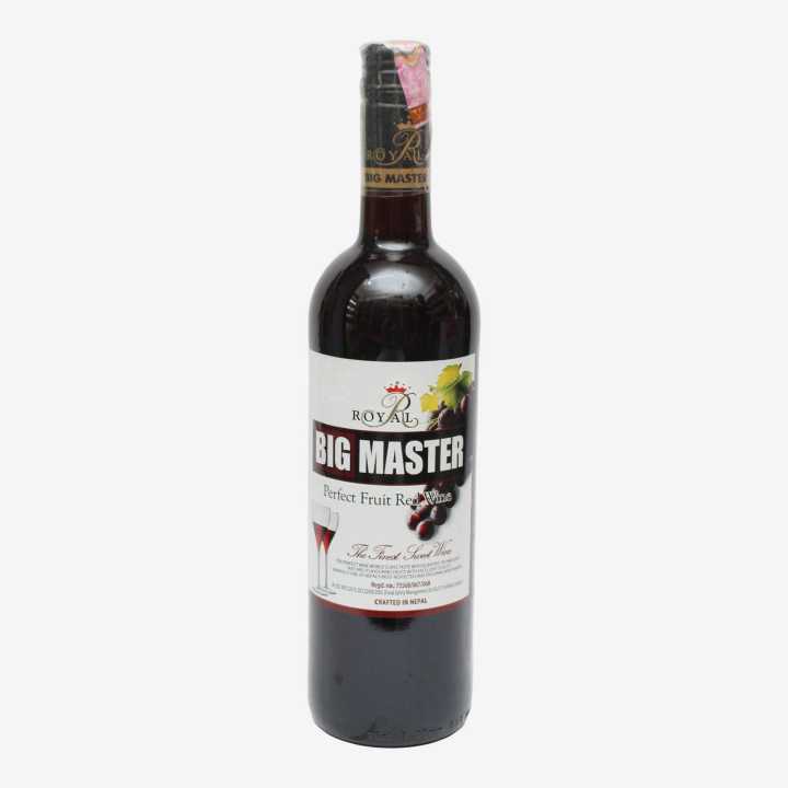 Big Master Regular Red Wine 750ml | Daraz.com.np