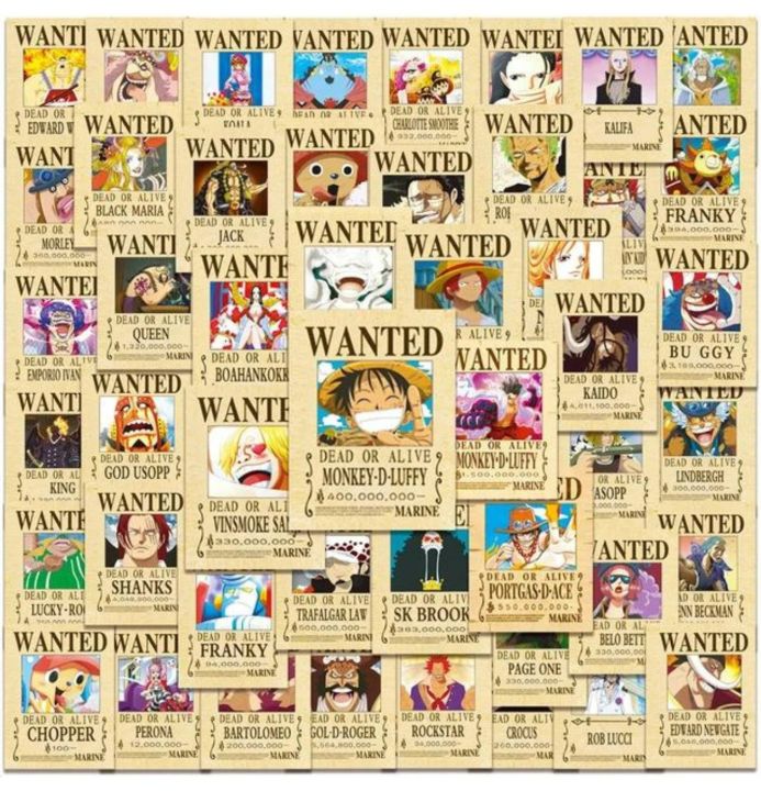 Koseli Ghar Wanted Bounty Stickers Mix 6cm X 4.2cm | Daraz.com.np