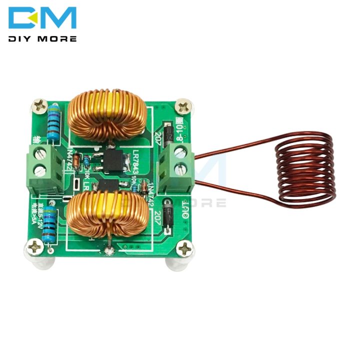 DIY Kits Mini ZVS Tesla High Voltage Generator Coil High Frequency ...