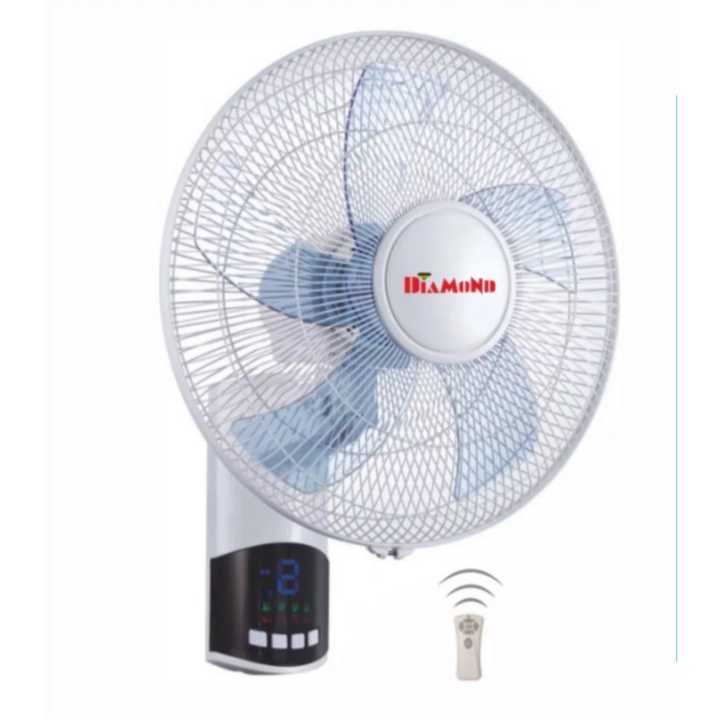 Diamond 16" Wall Fan With Remote (Mint) | Daraz.com.np