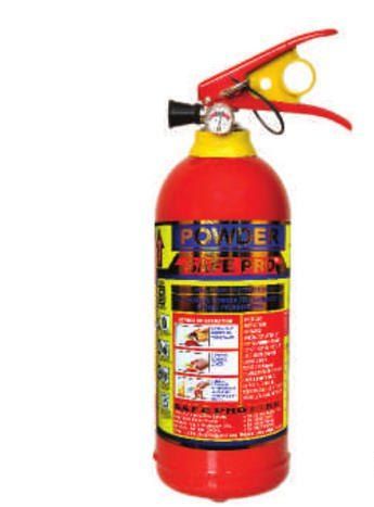 Safe Pro ABC Powder Type Fire Extinguishers Capacity (Red, 2 Kg ...