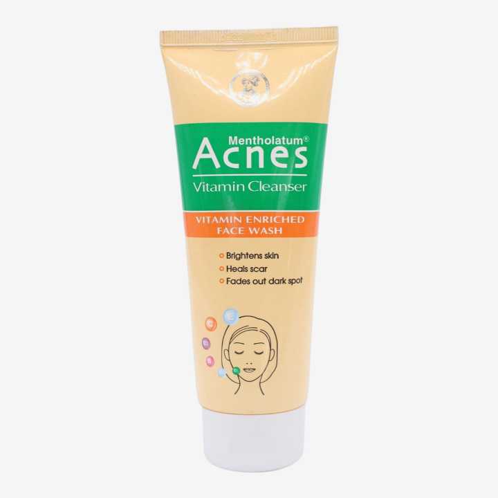Acnes Mentholatum Vitamin Cleanser Face Wash 100G | Daraz.com.np