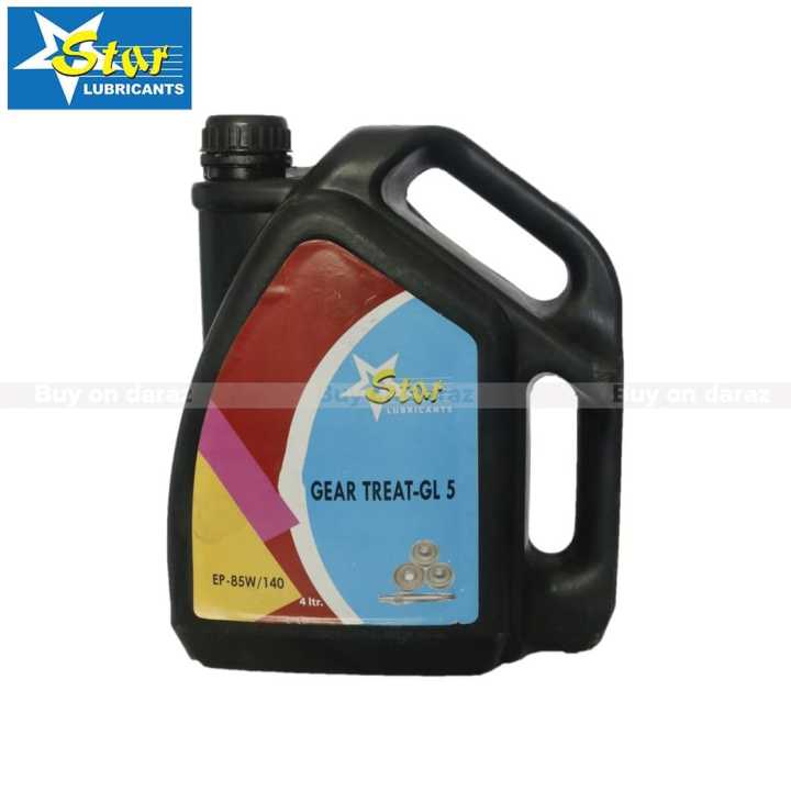 Star Lubricants Gl-5 85W/140 Gear Treatment Gear Oil - 4 Ltrs | Daraz ...