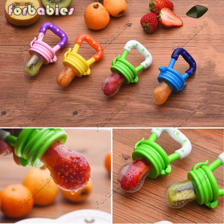 Baby Pacifier Baby Fruit And Vegetable Pacifier Bite Bag Baby ...