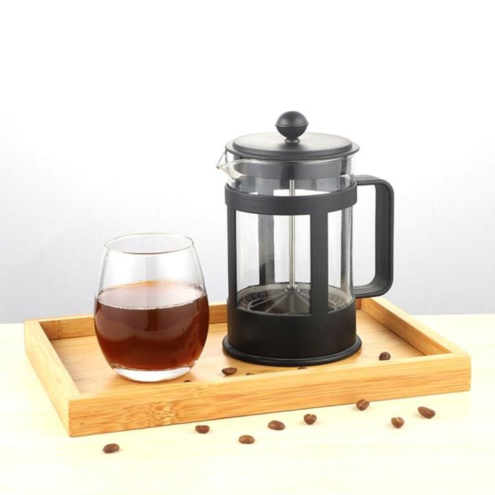 Rust-free Borosilicate Glass Stainless Steel Tea Maker French Press ...