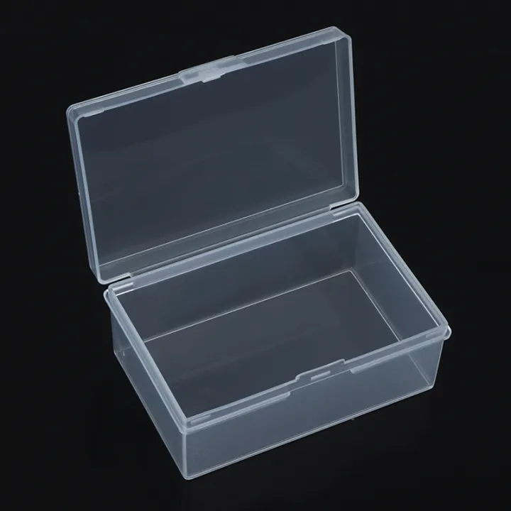 Plastic Box Rectangular Plastic Transparent With Lid Storage Box ...