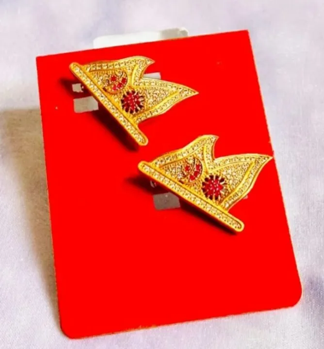 1 Pcs Elegant Brass made Nepal Flag Designs Brooch For Men | Daraz.com.np