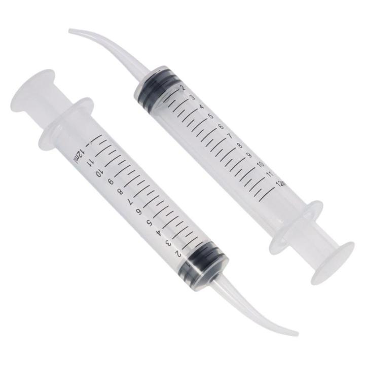 Refilling No Needle 12 ml Syringes for Liquid Plastic Transparent ...