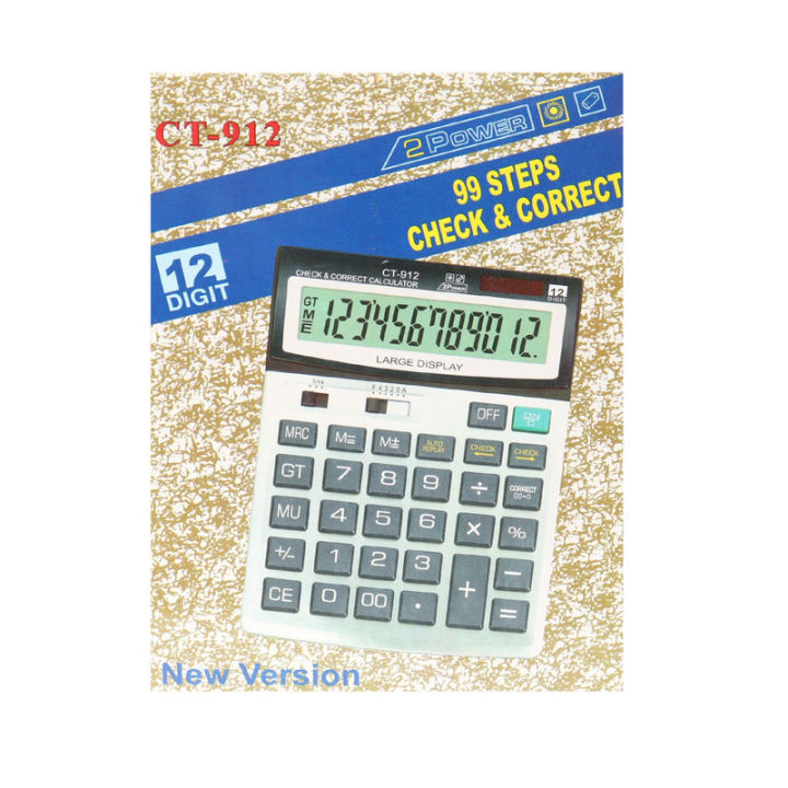 2 Power Calculator CT-912 | Daraz.com.np