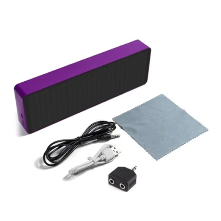 Color LED Music Spectrum Electronic Clock Sound Control Rhythm Light ...