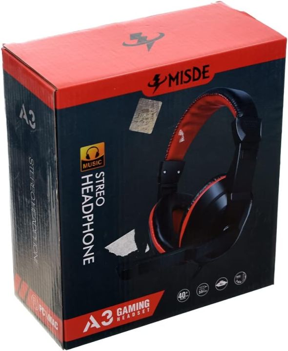 MISDE A3 Stereo Gaming Headphone With Microphone | Daraz.com.np