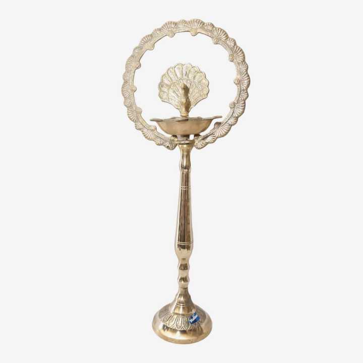 Golden Brass Religious Stand Diyo 23" 2.350 KG | Daraz.com.np