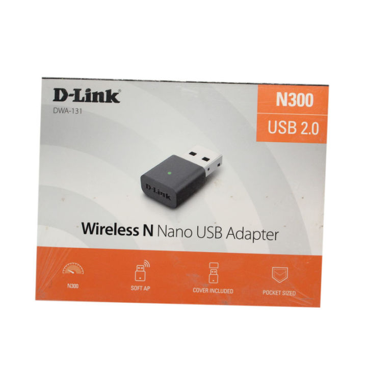 D-Link Wireless N Nano USB Adapter N300 DWA-131 | Daraz.com.np