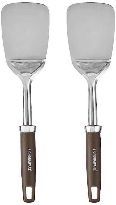 Signoraware Turner Plain (Brown Handle) 13 inch | Signoraware Stainless ...