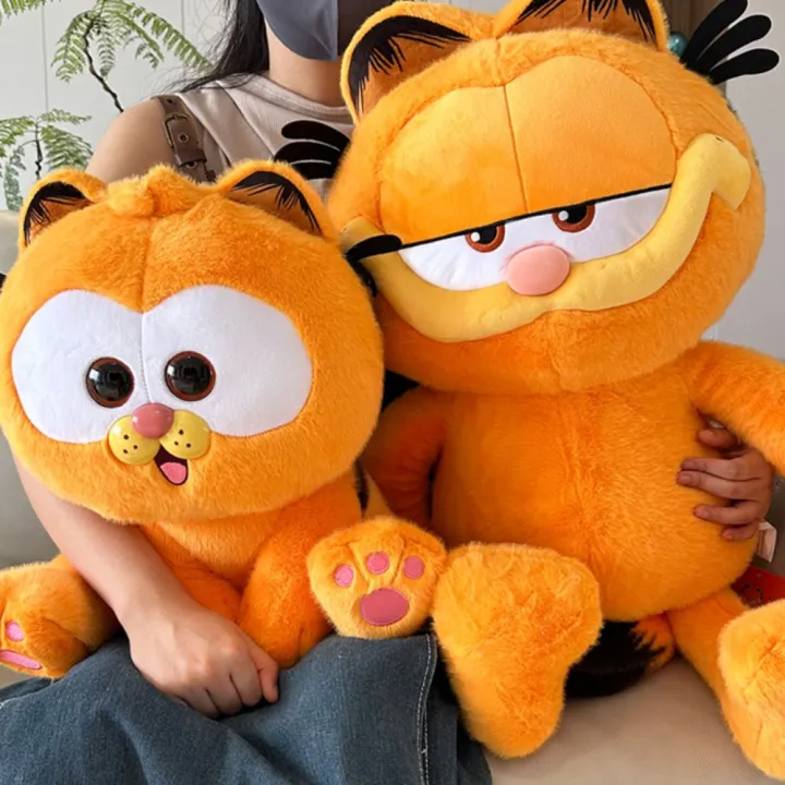 Plush Ornaments The Garfield Movie Anime Garfield Plush Doll PP Cotton ...