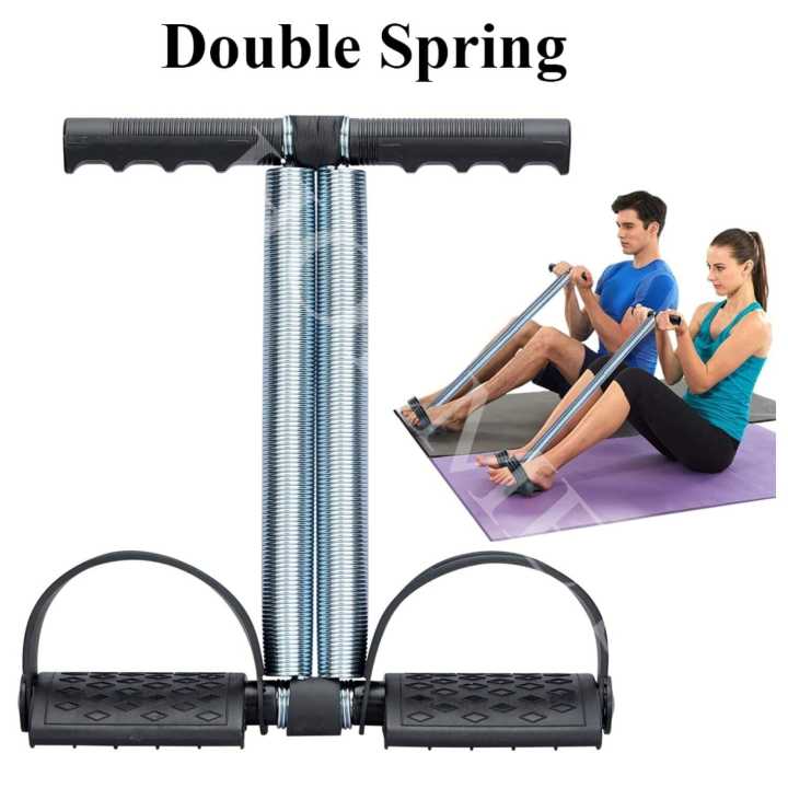 Double Spring Tummy Trimmer Stomach and Weight Loss Fitness Equipment ...