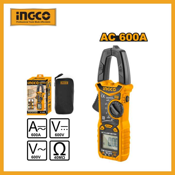INGCO Digital AC clamp meter DCM6003 | Daraz.com.np