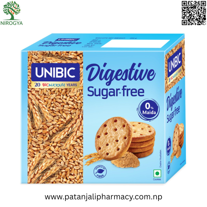 UNIBIC Digestive Sugar- Free Biscuit 200g | Daraz.com.np