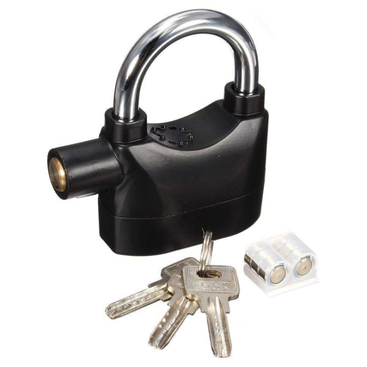 Anti Thief Security Alarm Lock For Home and 2 Wheelers 110db(Home ...