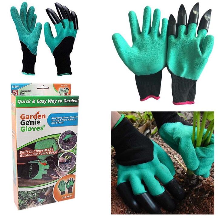 Garden Gloves With Claws For Digging & Planting | Daraz.com.np