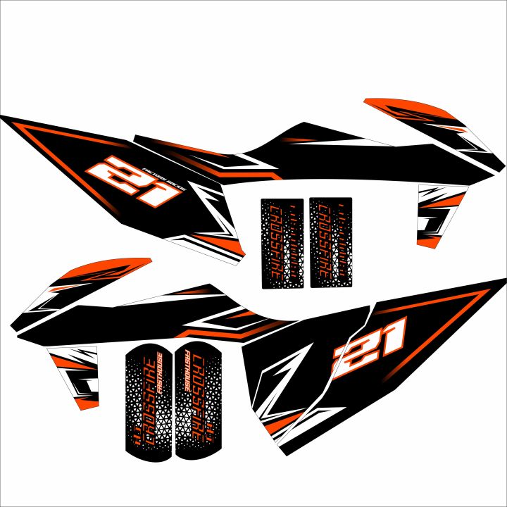 Crossfire HJ 250 Sticker Graphic | Daraz.com.np