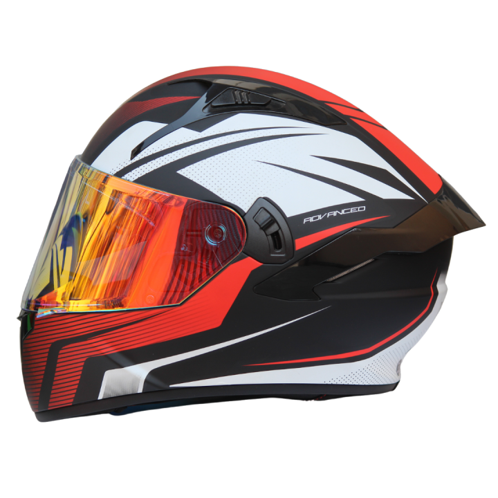 Motowolf Advance Red Full Face Motorcycle Helmet | Daraz.com.np