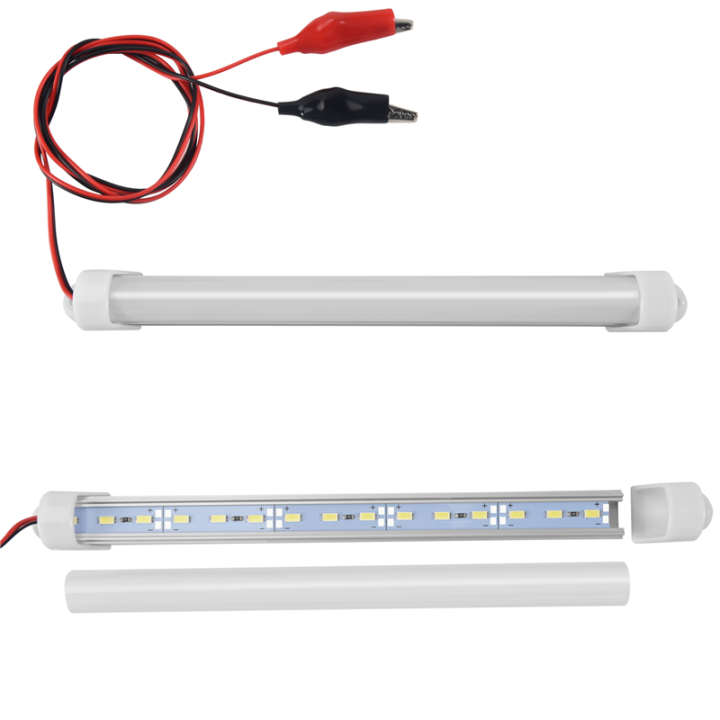2x 12V Car LED SMD Interior Light Bar Tube Strip Lamp Van Boat Caravan ...