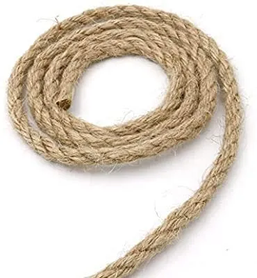 12 Meter of Eco-friendly Natura l 4 Rolls of 3 Meters Each Thick Jute ...