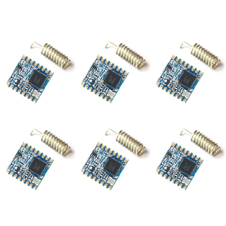 6X Lora Module SX1276 Wireless Transceiver Module Spread Spectrum Long ...