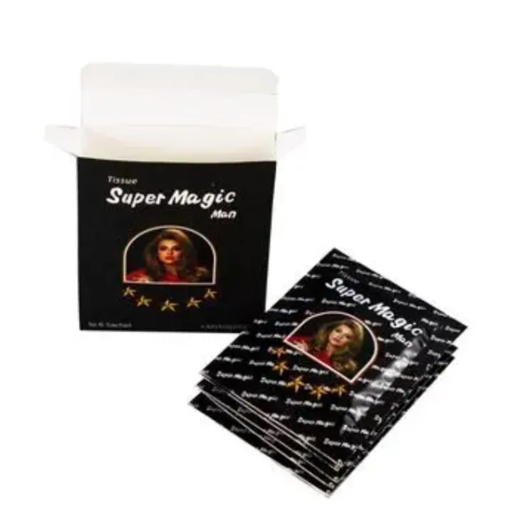 Super Magic Delay Wipes Wet Tissue for Men- 6Pcs | Daraz.com.np