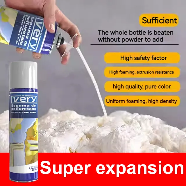 Multipurpose Polyurethane PU Foam 750ml – Fill, Seal & Insulate Cracks ...