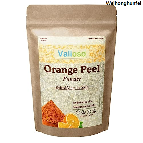 WeihonghunfeiValioso Pure Orange Peel Powder For Face and Skin 100 gms ...