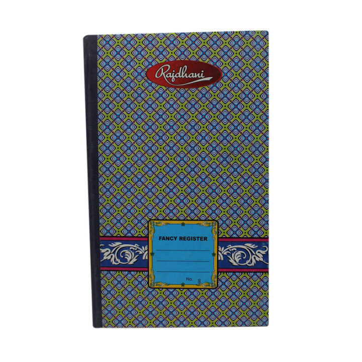 Rajdhani Blue Deluxe Fancy Register No.1 | Daraz.com.np