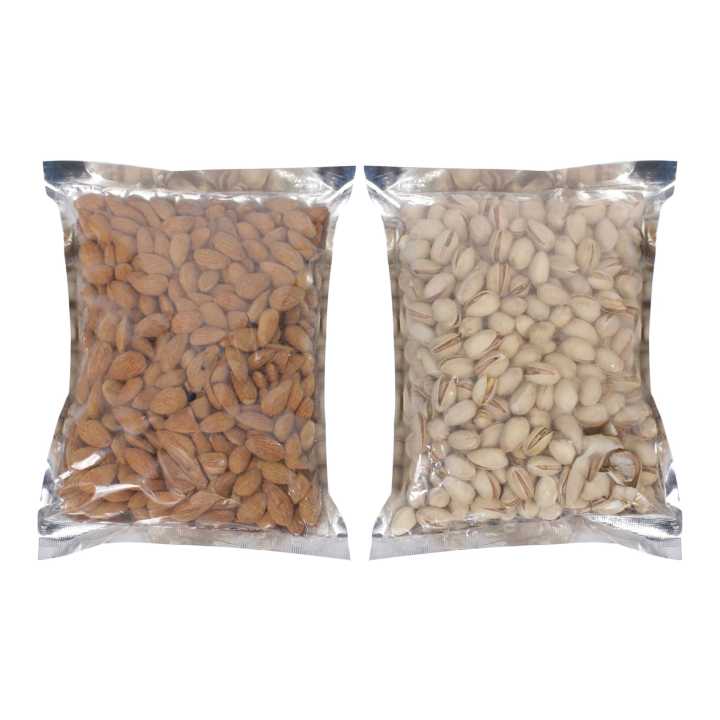 Almonds 500g, Pista 500g Combo Pack Of 2 -1 Kg | Daraz.com.np