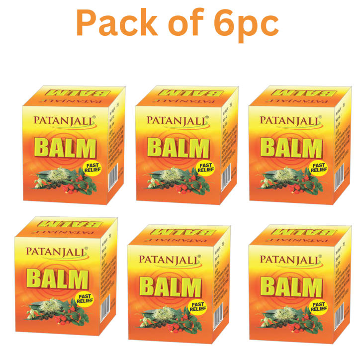 Patanjali Balm 25grm Pack of 6pc | Daraz.com.np