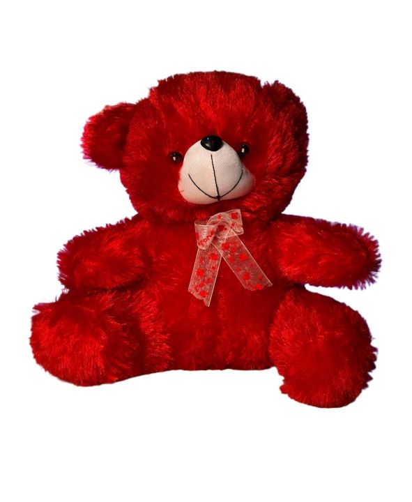 1 Feet Red Cute Teddy Bear - 1pcs | Daraz.com.np