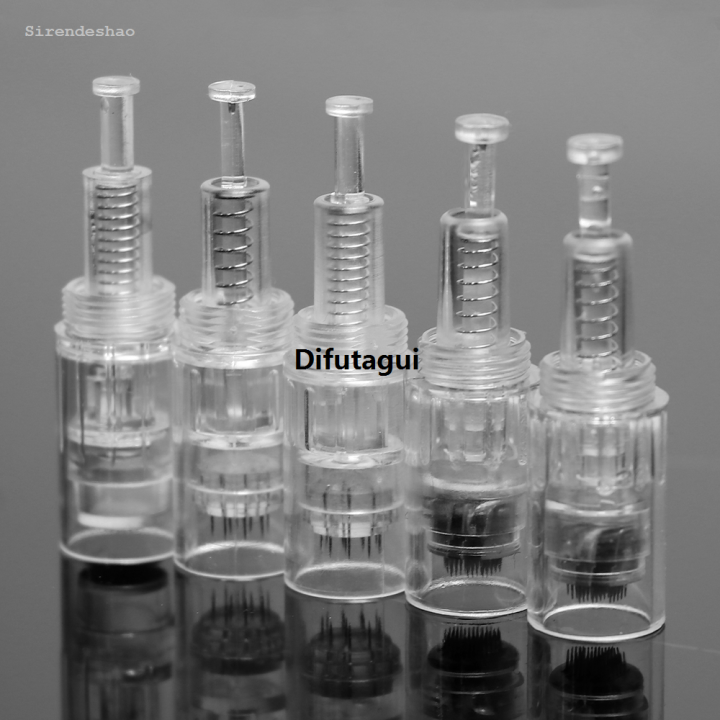 Difutagui Derma Pen Screw Cartridge Replacement Needles Derma Pen Skin ...