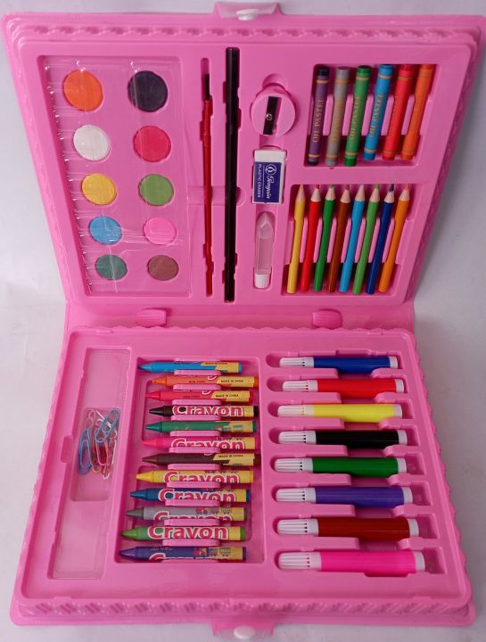 Colouring Box set 68 PCS | Daraz.com.np