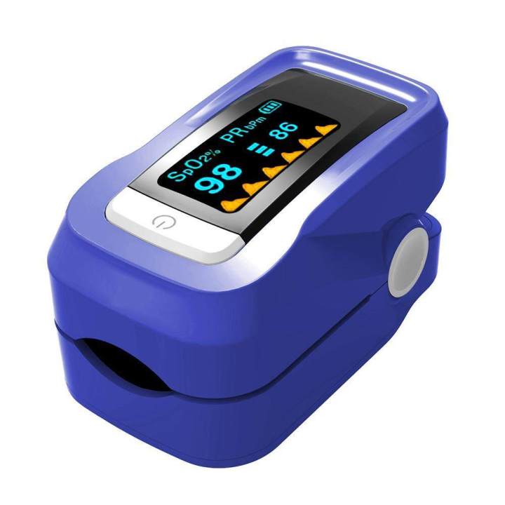 Fingertip Pulse Oximeter Monitor SpO2 Device for Blood Oxygen ...