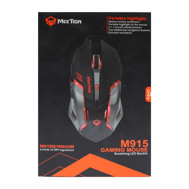 Meetion Gaming Mouse M915 | Daraz.com.np