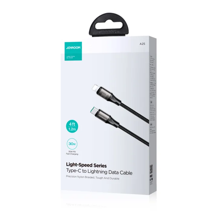 JOYROOM SA25-CL3 Light-Speed Series 30W Fast Charging Data Cable (Type ...
