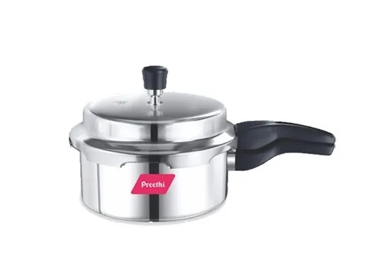 Preeth Induction Base Pressure Cooker Lid Stainless Steel 2 Ltr | Jeevee