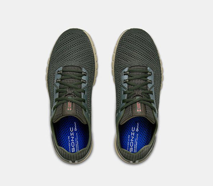 Under Armour Green Hovr Sonic 2 Running Shoes For Men 3021586-301 ...