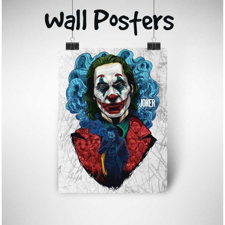 Joker Classic Wall Poster |Exclusive Release | Wall Posters to Decor your Room | A4 Size | Wall ...