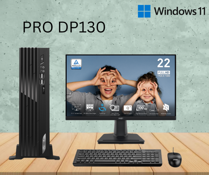 MSI PRO DP130 Desktop PC (10th Gen Intel Core i3 | 8GB RAM | 256GB SSD ...